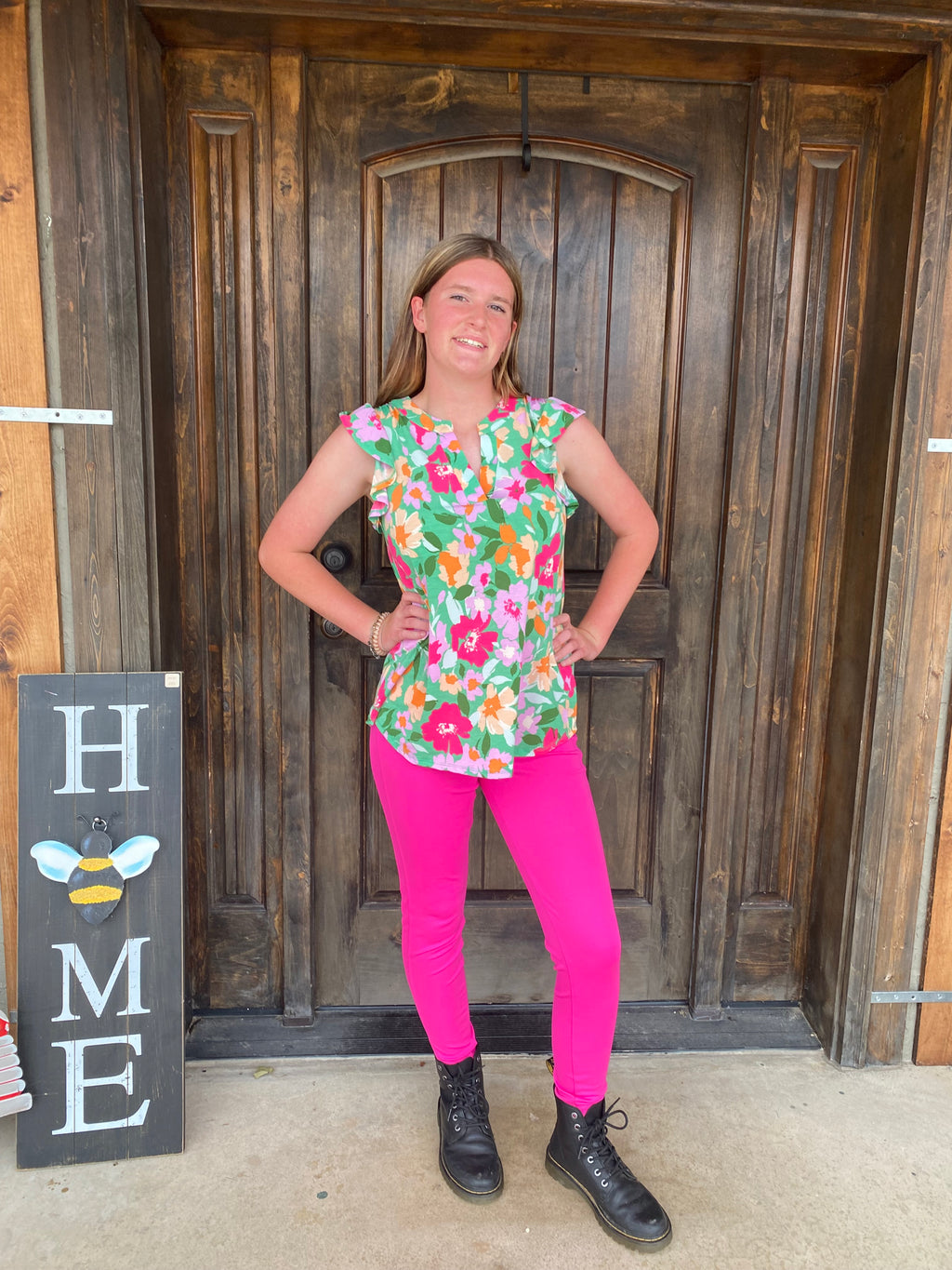 Magic High Waisted Skinny Pink Pants – MainStreet Mercantile